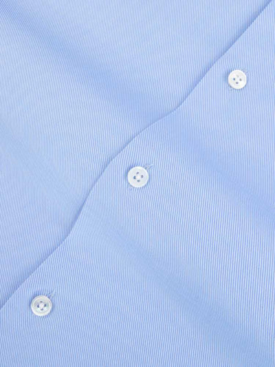 Extreme Cutaway Blue Premium Weave Shirt French Cuff - DANDY & SON